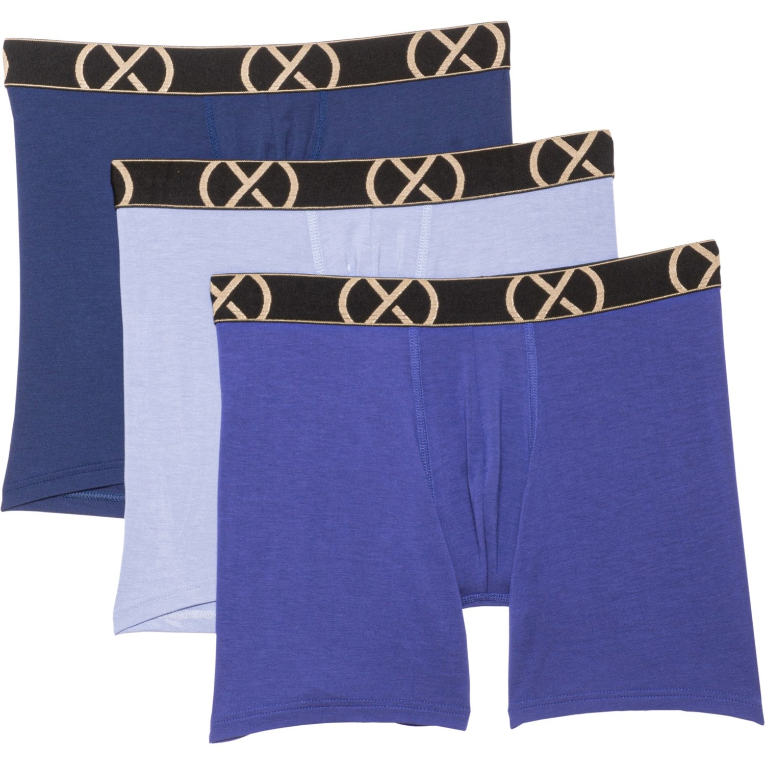 2XIST Luxe Boxer Briefs - 3-Pack, 6” - Save 67%