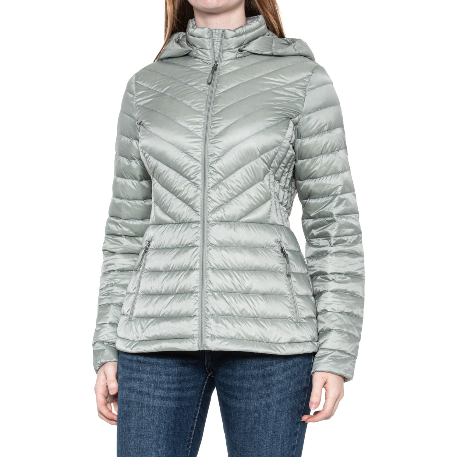 32 Degrees Short Quilted Packable Down Jacket - Save 64%