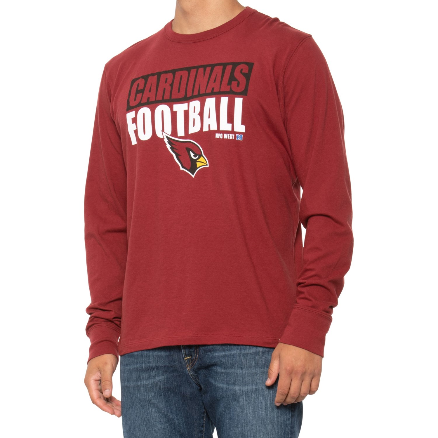 47Brand Arizona Cardinals Flanker T-Shirt (For Men) - Save 76%