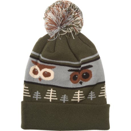 514 SUPPLY CO Owl Eyes Pom Beanie (For Men) - Save 27%