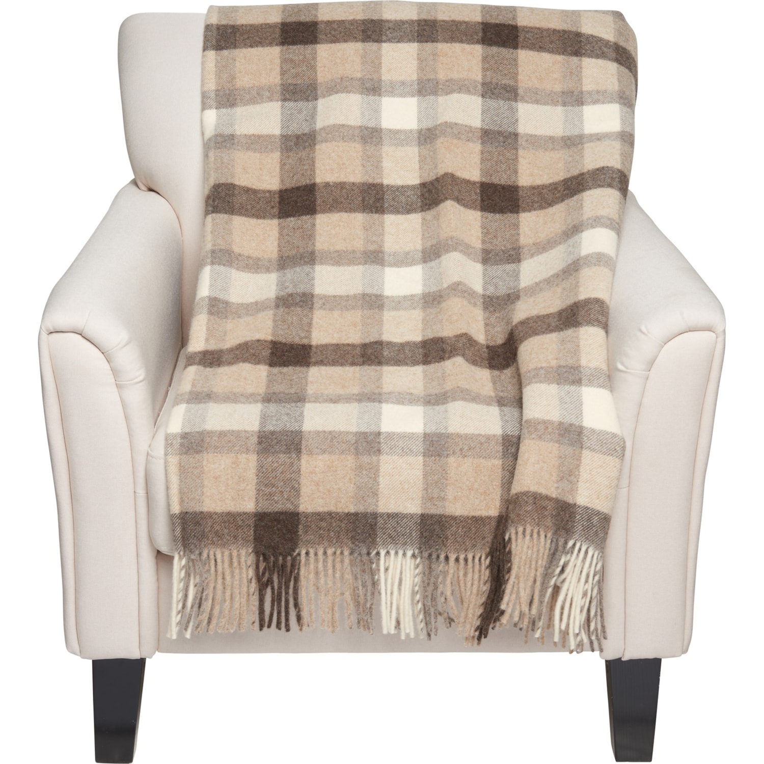 Abraham Moon & Sons 100% Wool Dolomite Oversized Throw Blanket - 1400 ...