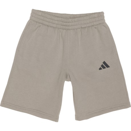 adidas Big Boy 3-Bar Logo Fleece Shorts - Save 48%