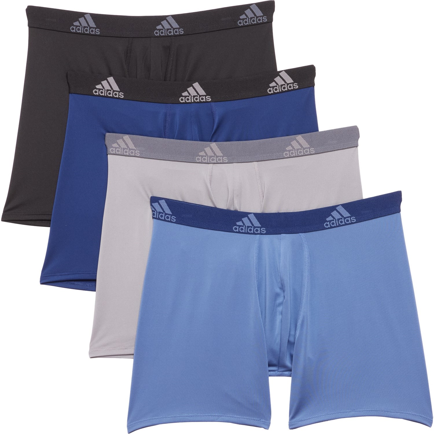adidas Core-Performance Boxer Briefs - 4-Pack - Save 60%