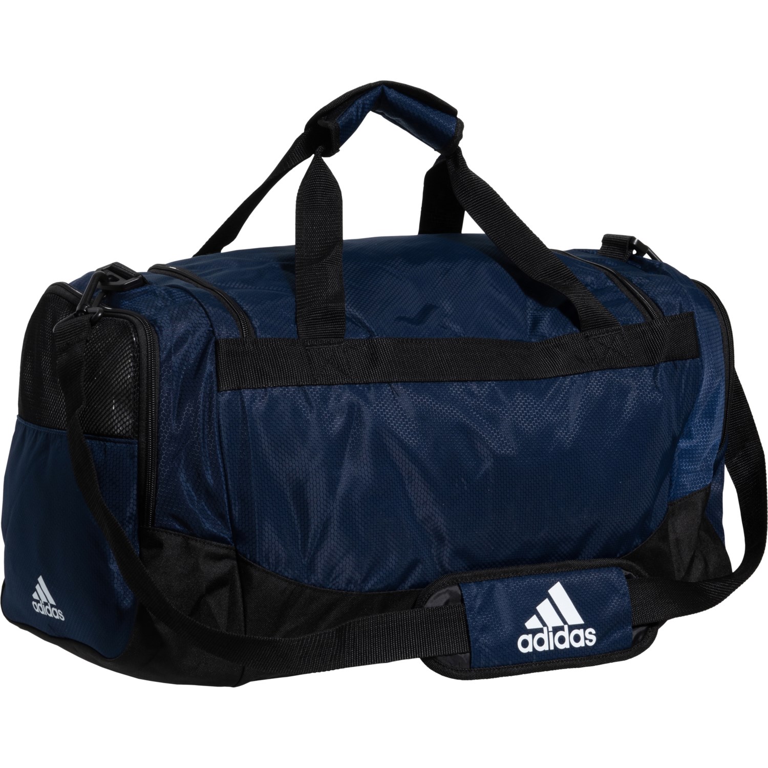 adidas Defense 2 Duffel Bag - Medium, Navy Blue-White-Black - Save 30%