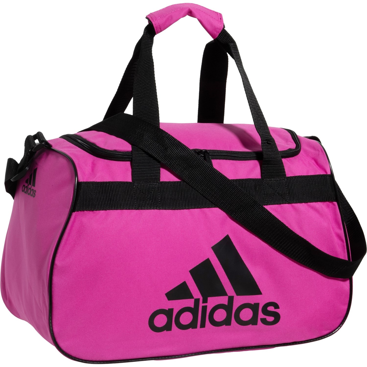 adidas Diablo II Duffel Bag - Small, Intense Pink-Black - Save 35%