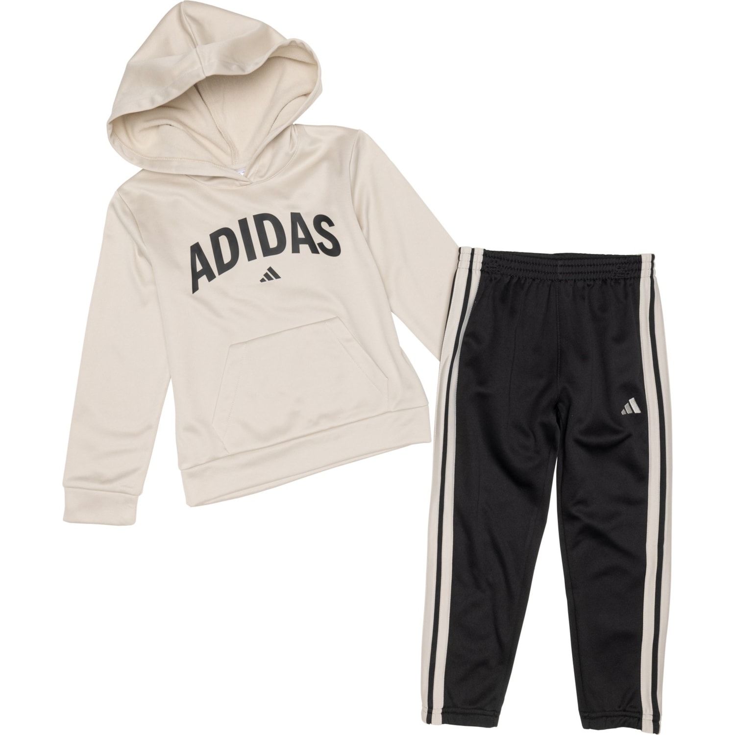 adidas Little Boys Logo Fleece Hoodie and Joggers Set - Save 54%