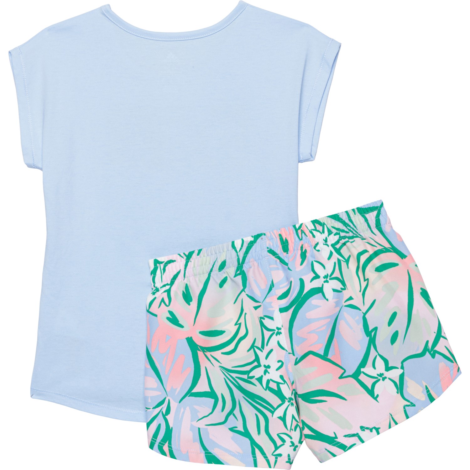 adidas Toddler Girls T-Shirt and Woven Shorts Set - Short Sleeve - Save 35%