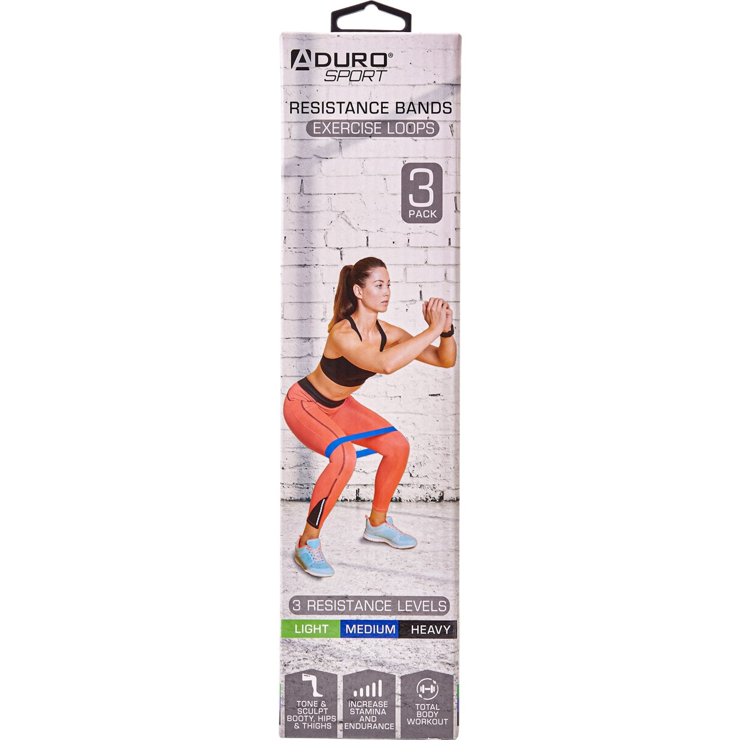 Aduro Sport Resistance Bands Exercise Loops - Variety 3-Pack - Save 44%