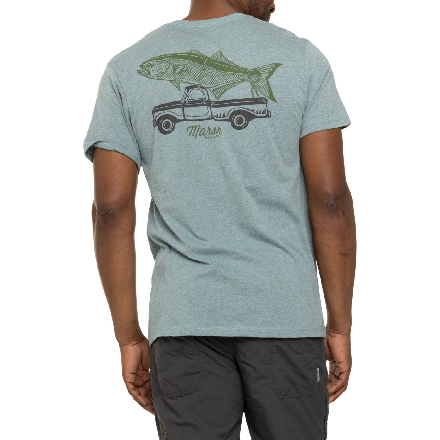 AFTCO Bluefish Truck T-Shirt - Short Sleeve - Save 50%
