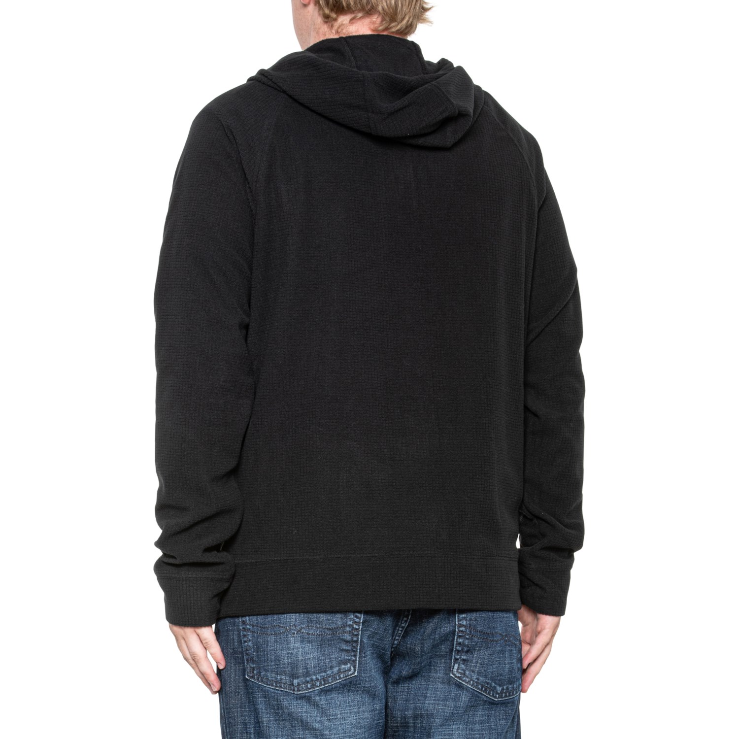 American Outdoorsman Grid Fleece Hoodie - Full Zip - Save 60%