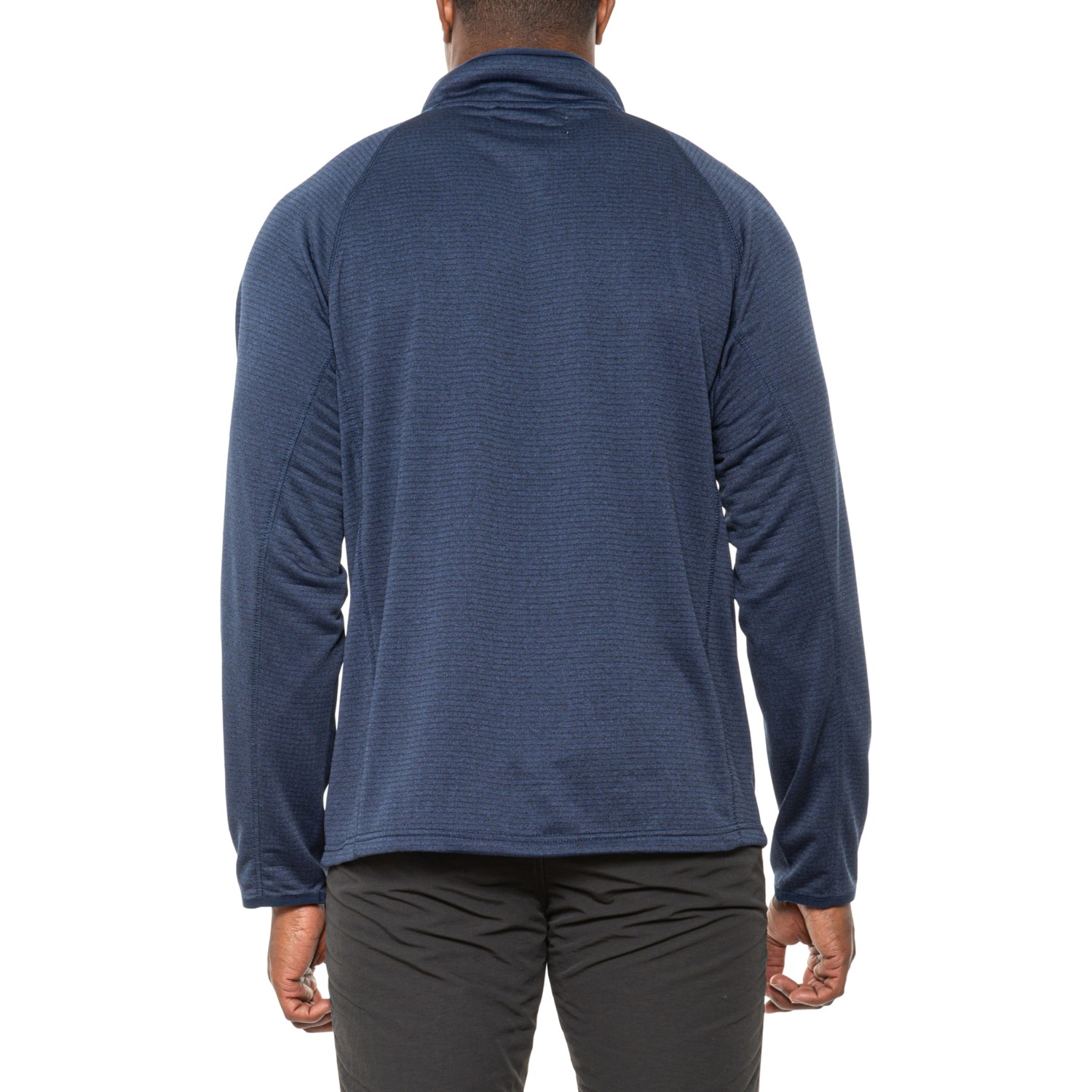 American Outdoorsman Perforated Brushed-Back Thermal Sweater - Zip Neck ...