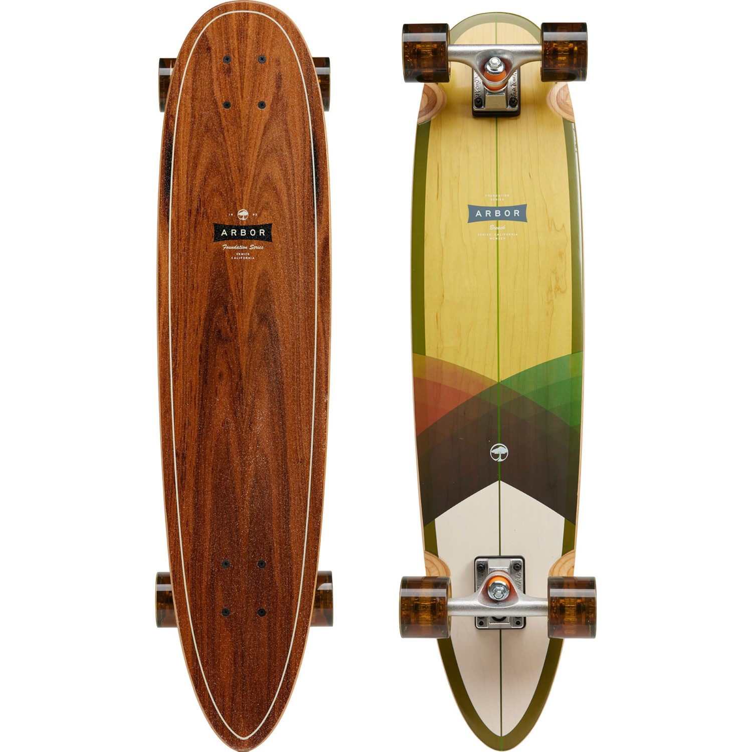 Arbor Skateboards Breach Foundation Cruiser Skateboard - 34” - Save 68%