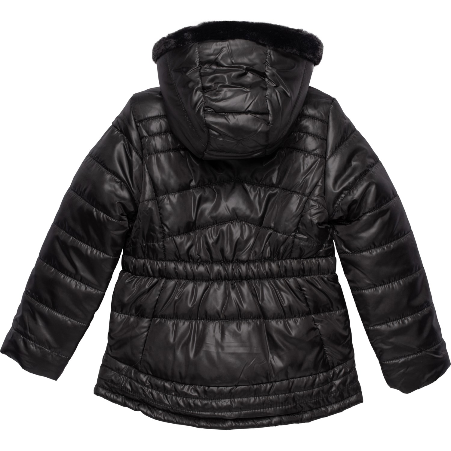 Arctic Quest Little Girls Midweight Cozy Lined Puffer Jacket ...
