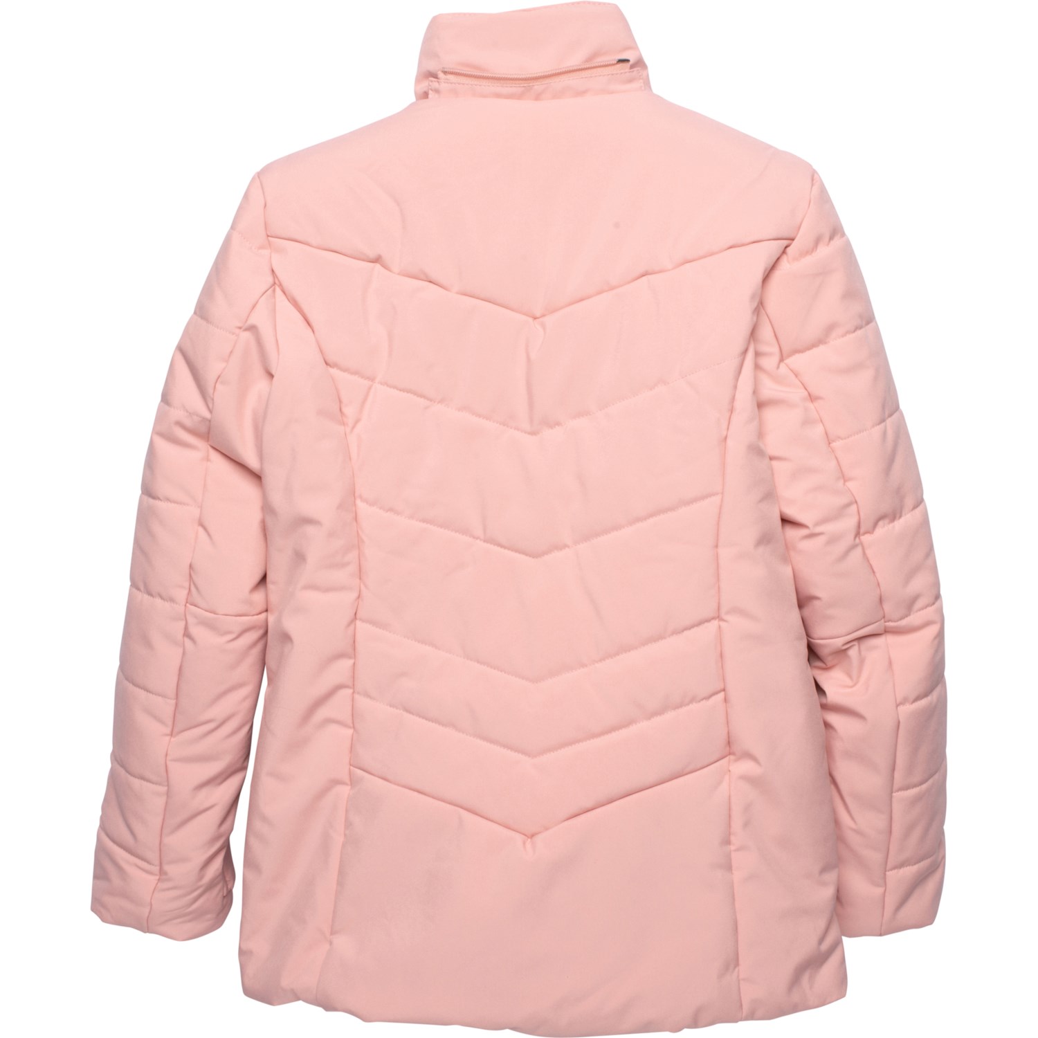 Arctic Quest Little Girls Quilted Fleece-Lined Jacket - Waterproof ...