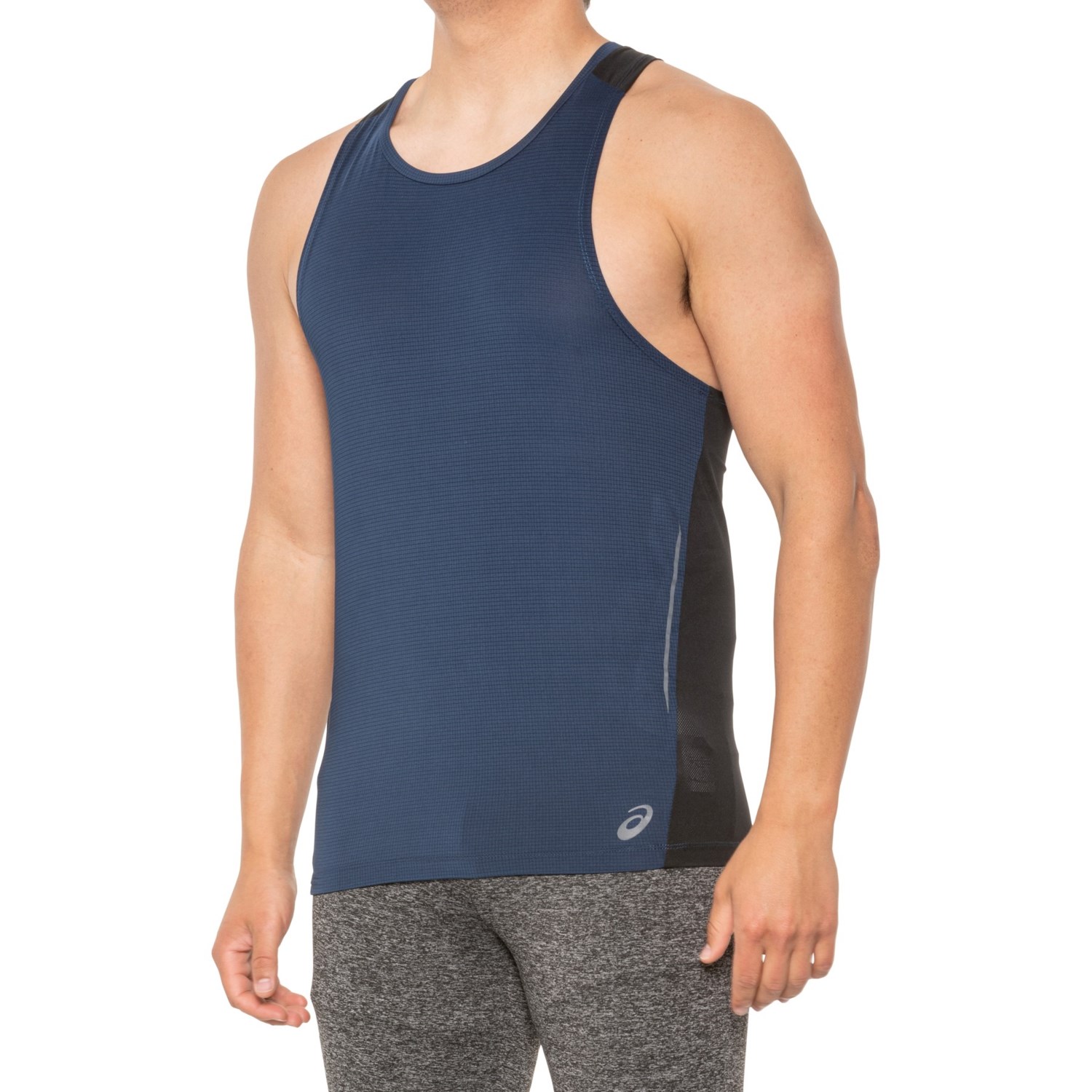 ASICS Contrast Mesh Singlet - Sleeveless - Save 45%