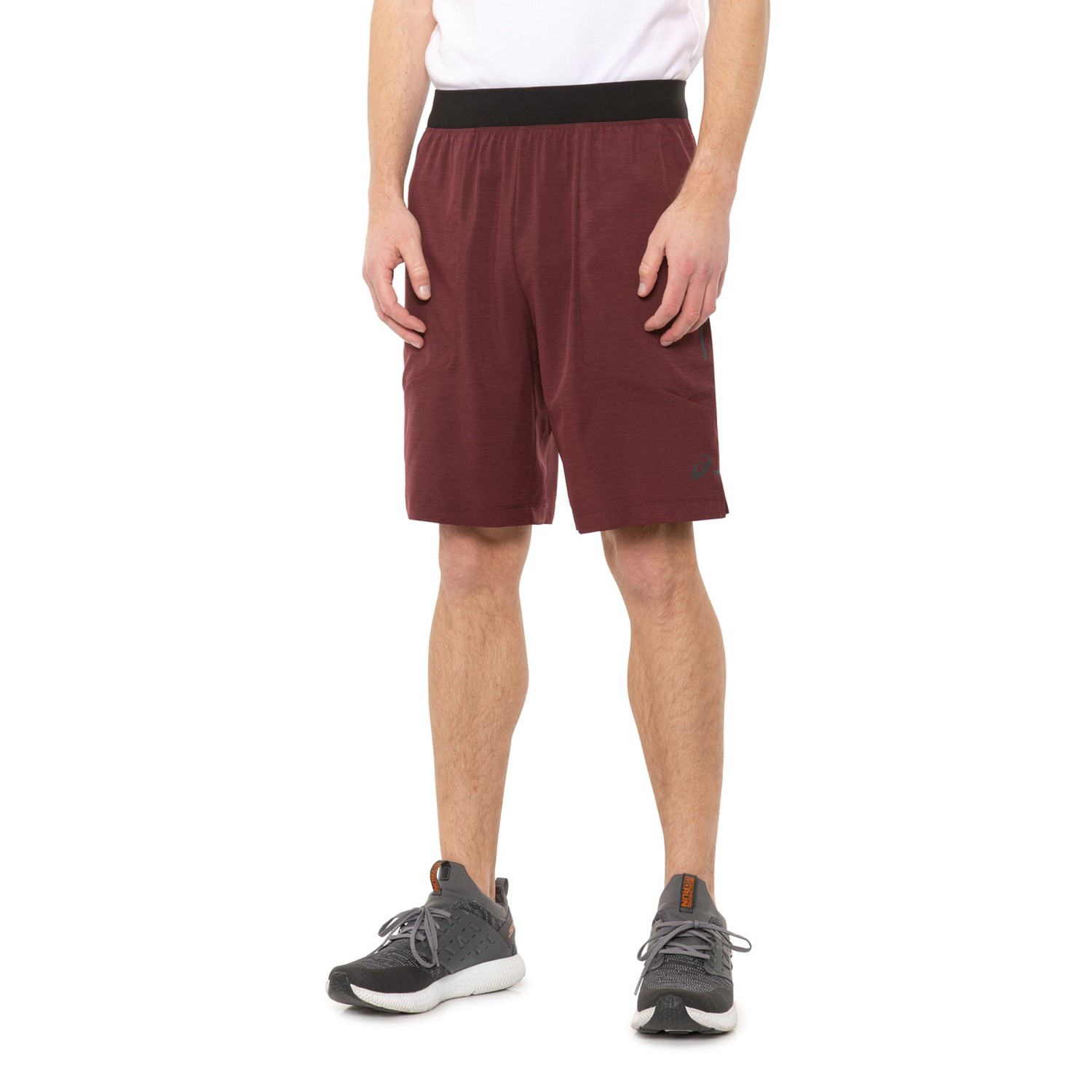 ASICS Hex Print Training Shorts (For Men) - Save 39%