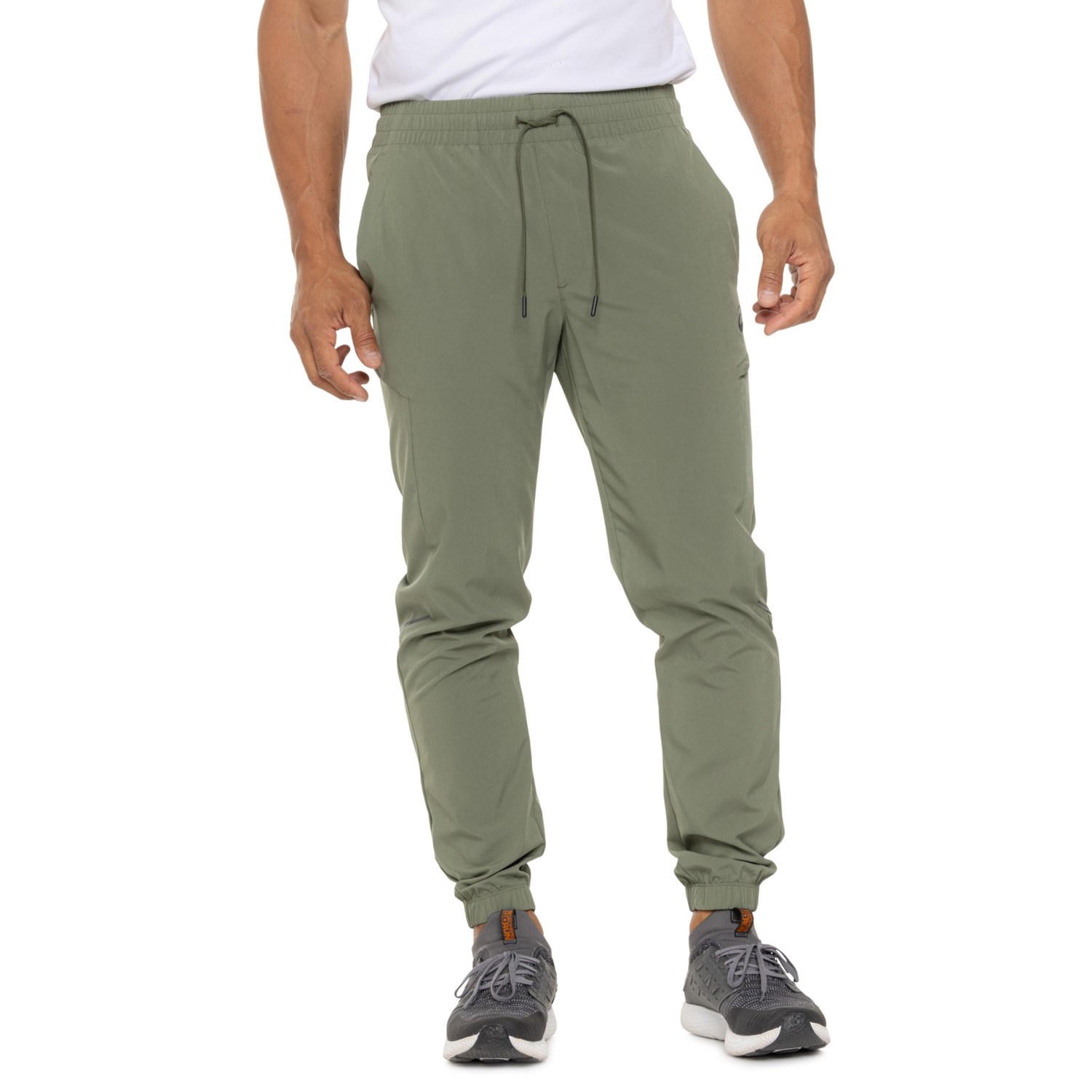 ASICS Woven Side Zip Pocket Joggers - Save 42%