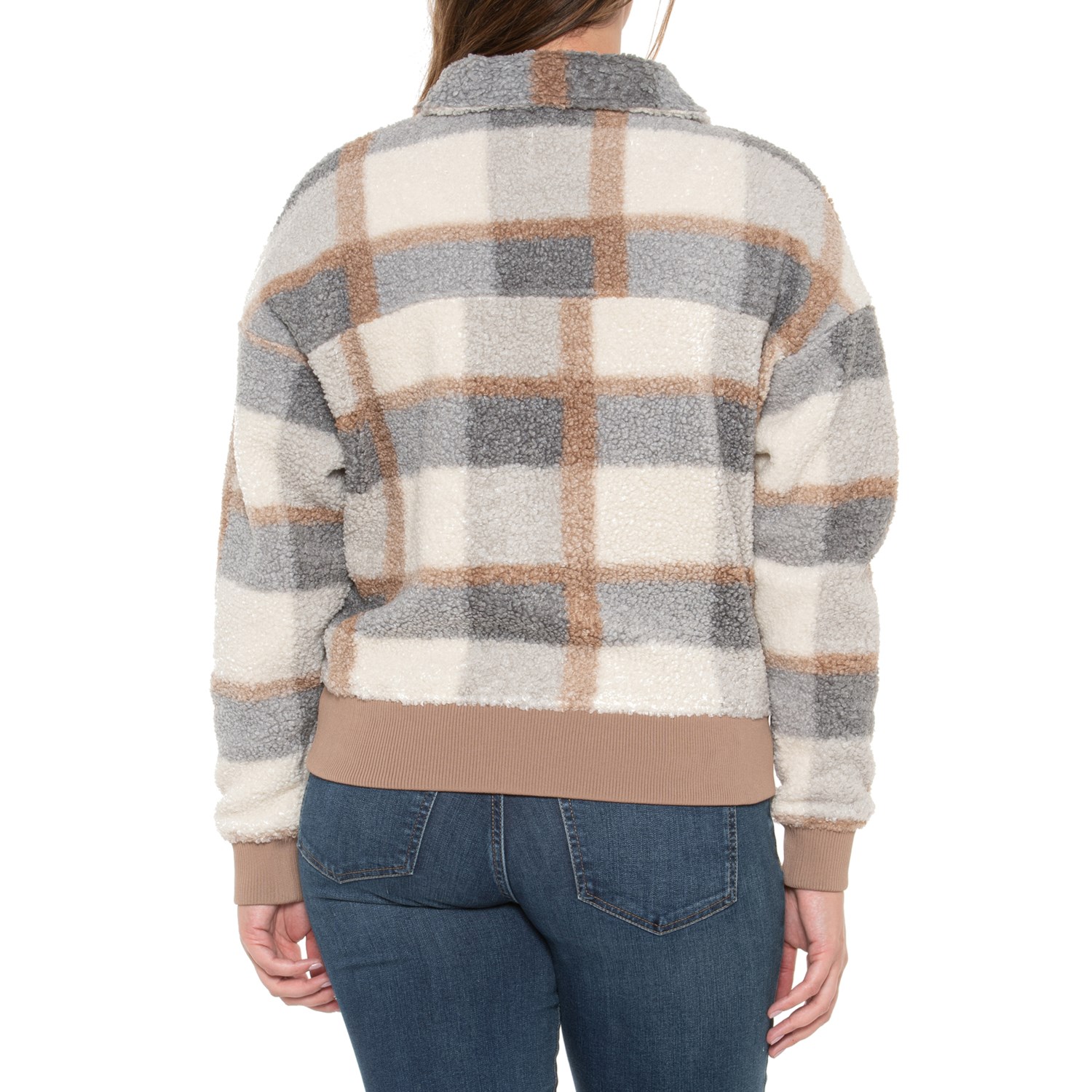 Aspen Berber Fleece Bomber Jacket - Save 37%