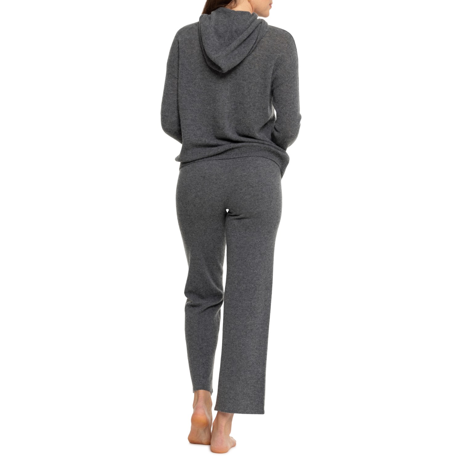 Aspen Hooded Lounge Pajamas - Cashmere, Long Sleeve - Save 34%