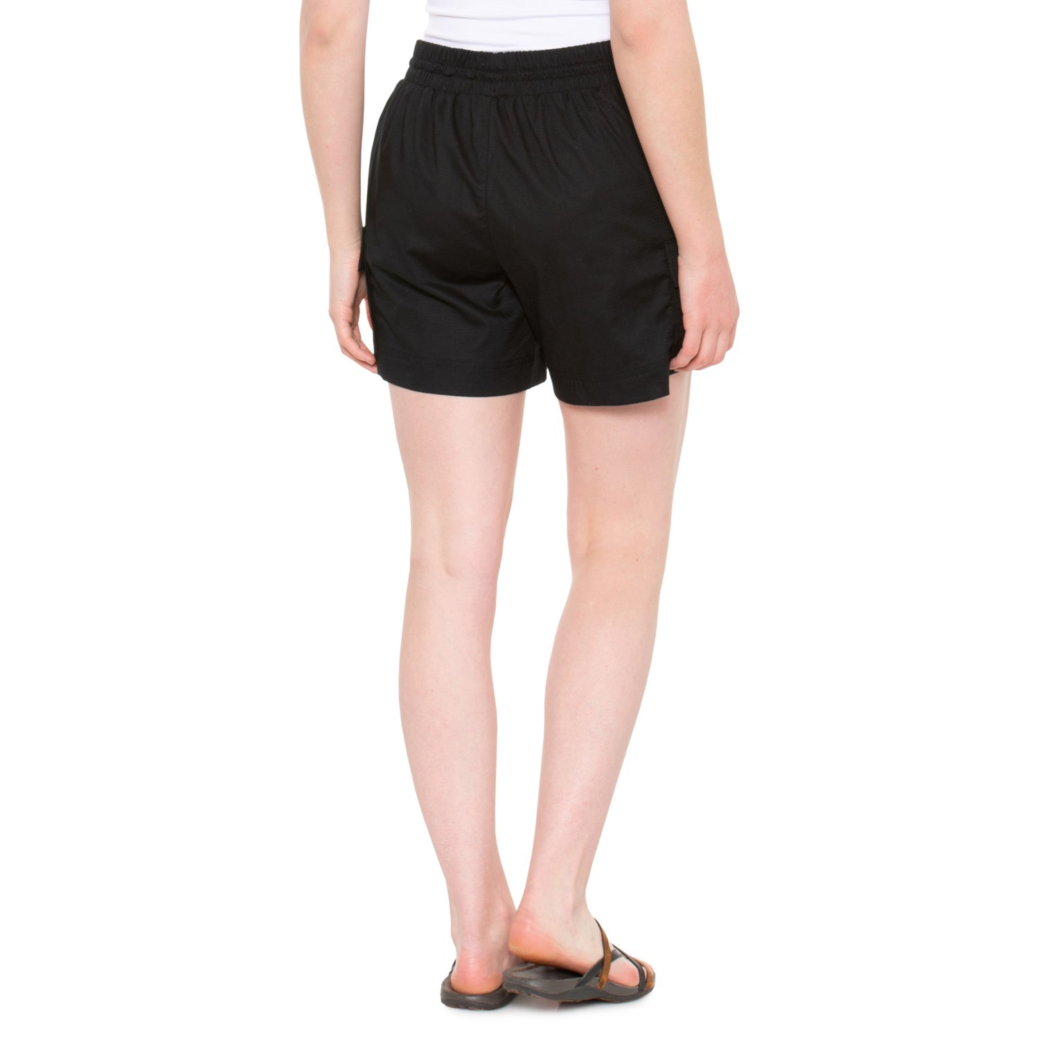 Aspen Solid Cotton Ripstop Cargo Shorts (For Women) - Save 42%
