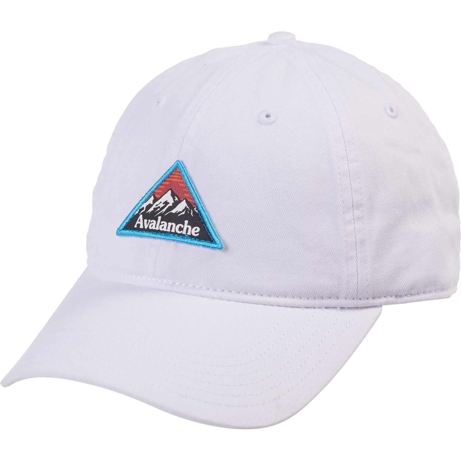 Avalanche Mountain Patch Baseball Cap (For Men)