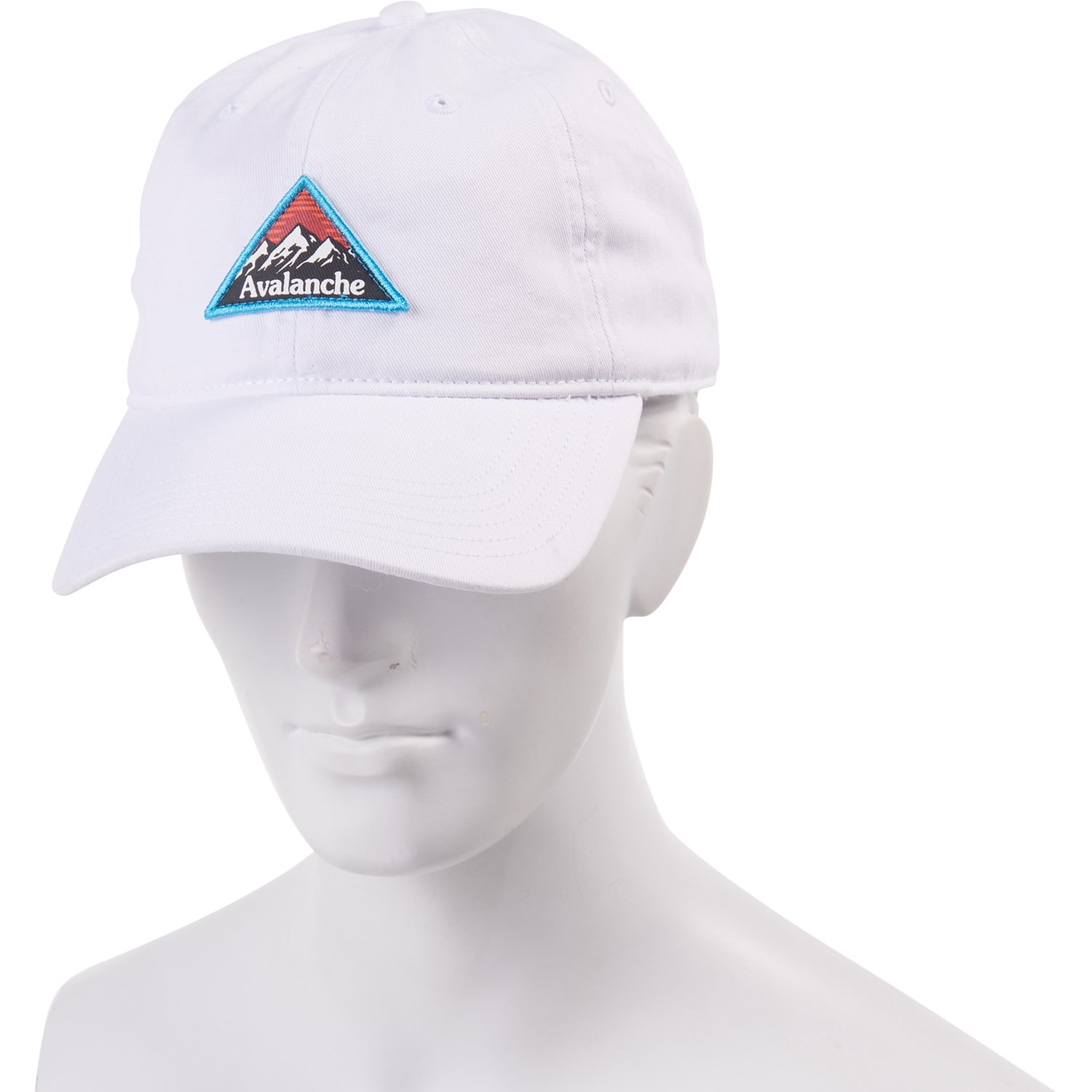 Avalanche Mountain Patch Baseball Cap (For Men)