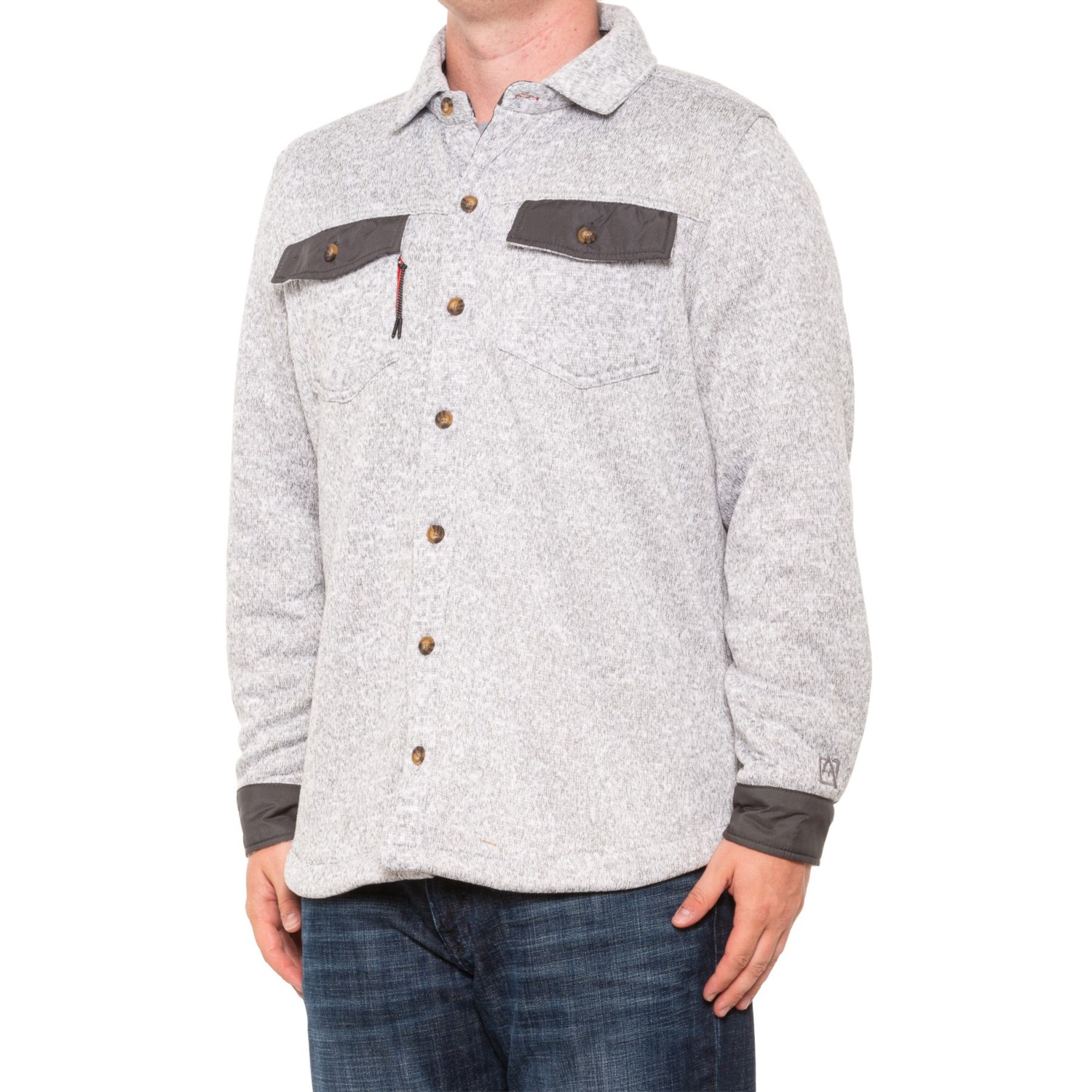 Avalanche Sherpa-Lined Fleece Shacket