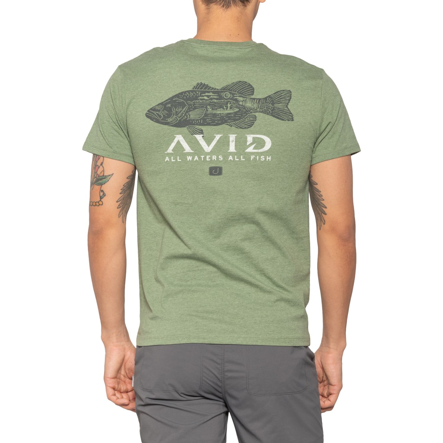Avid Outdoor Bass Stamp T-Shirt (For Men) - Save 50%