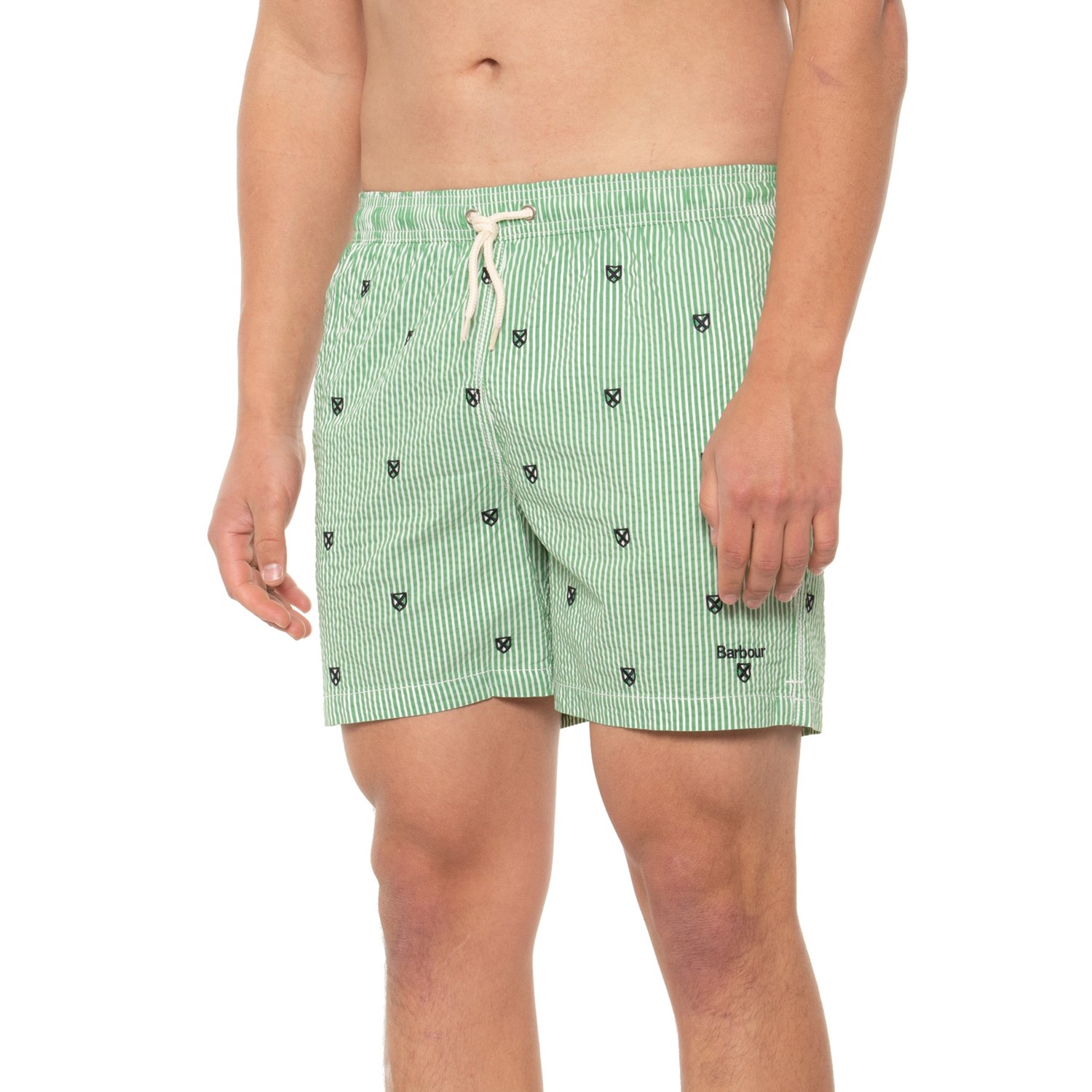 Barbour Shield Swim Shorts (For Men) - Save 60%