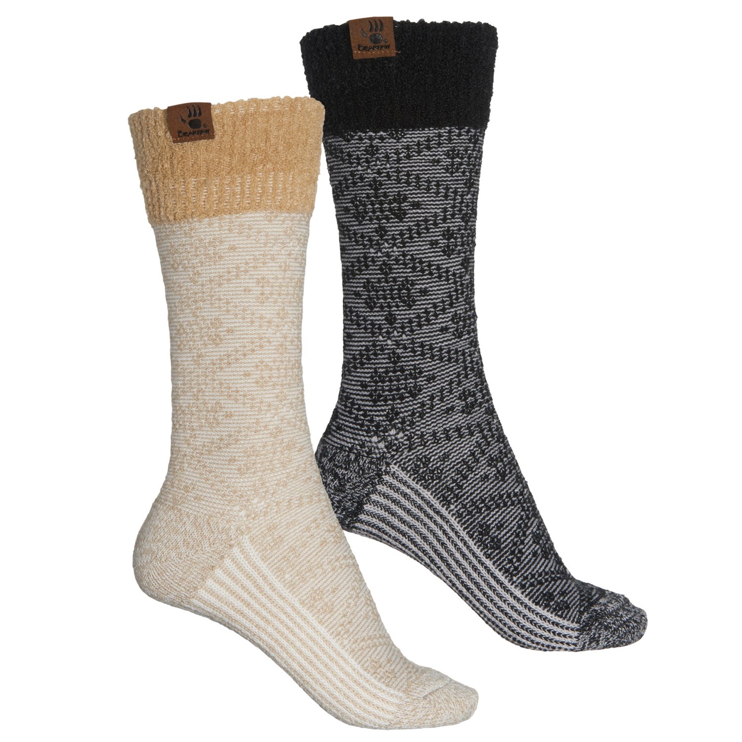 Bearpaw Fold-Over Cuff Boot Socks (For Women) - Save 33%