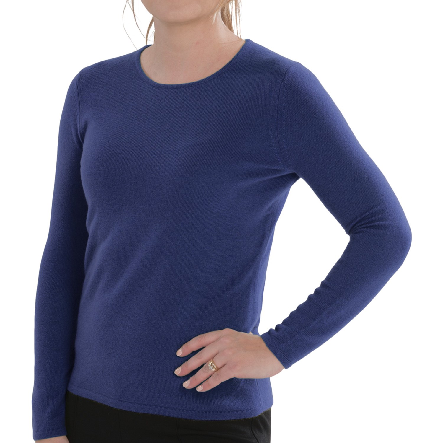 Belford Cashmere Sweater - Crew Neck (For Women) - Save 41%
