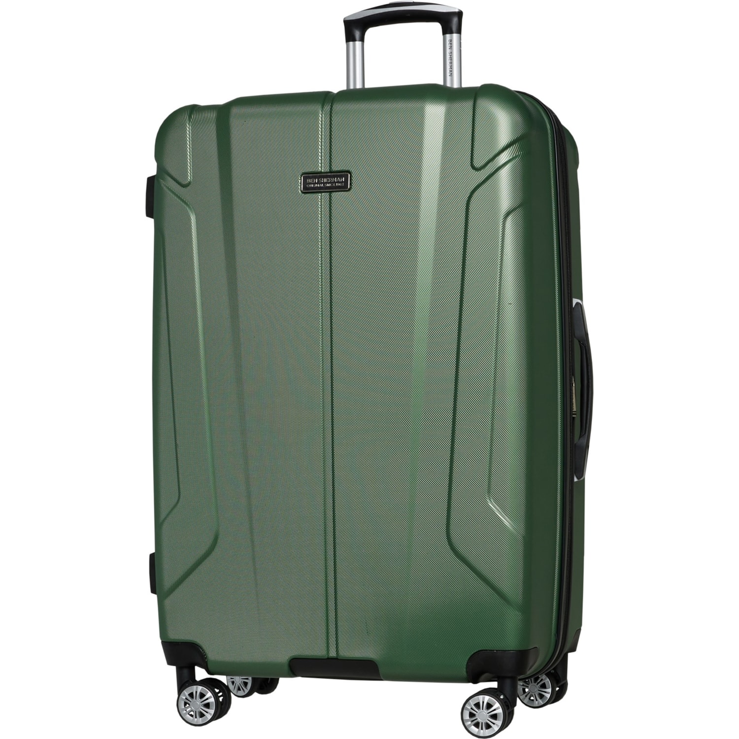 Ben Sherman 28” Derby Spinner Suitcase - Hardside, Expandable, Cilantro ...