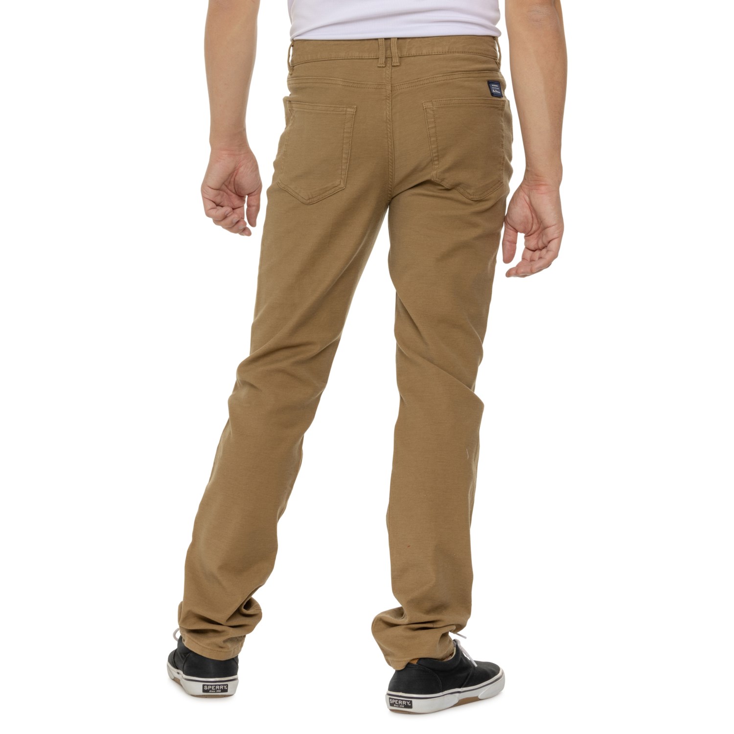 Ben Sherman Stretch Twill Loop Back Terry Pants - Save 81%