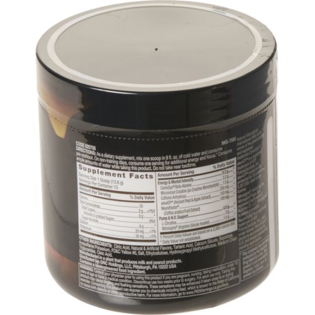 BEYOND RAW Lit Orange Mango Pre-Workout Drink Mix - 15 Servings - Save 52%