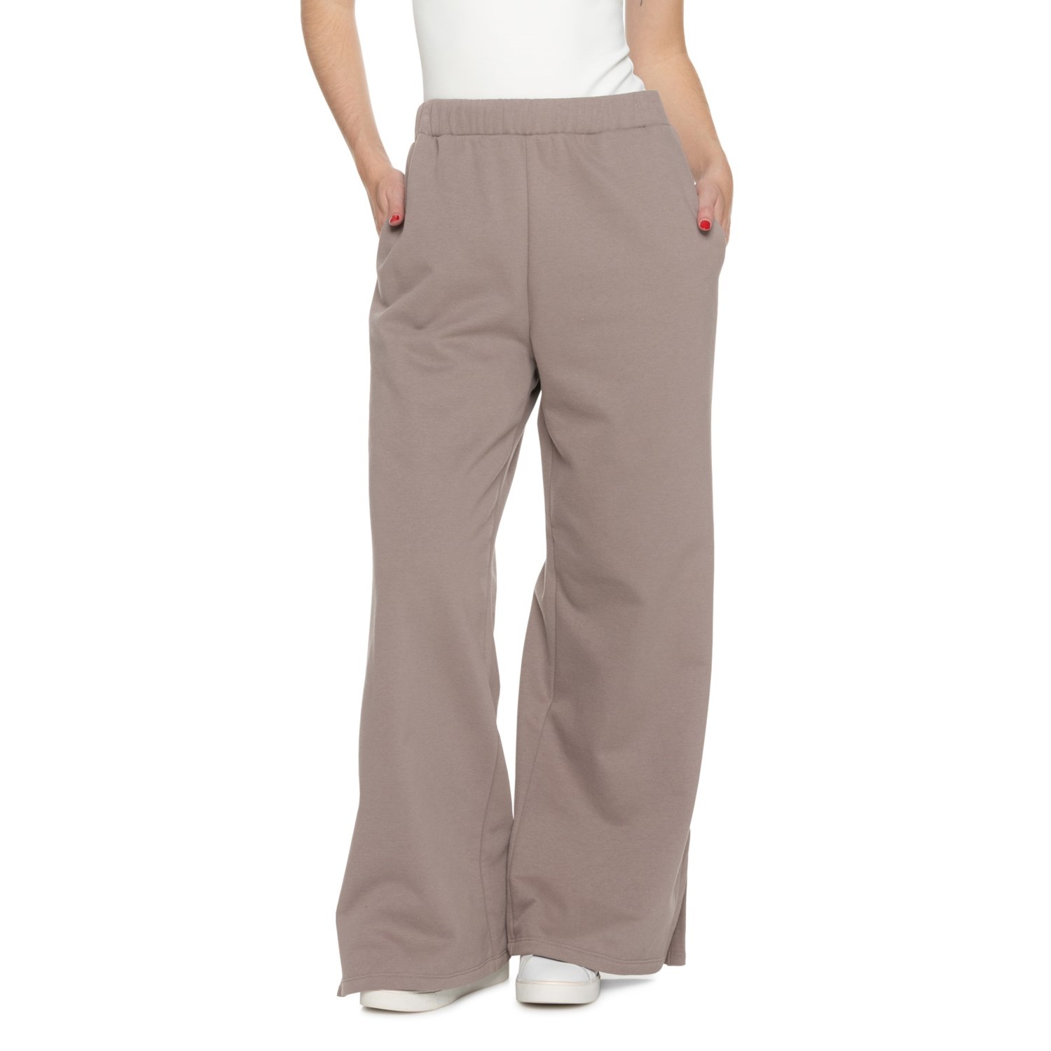 Beyond Yoga Open Ended Wide-Leg Pants - Mid Rise - Save 23%