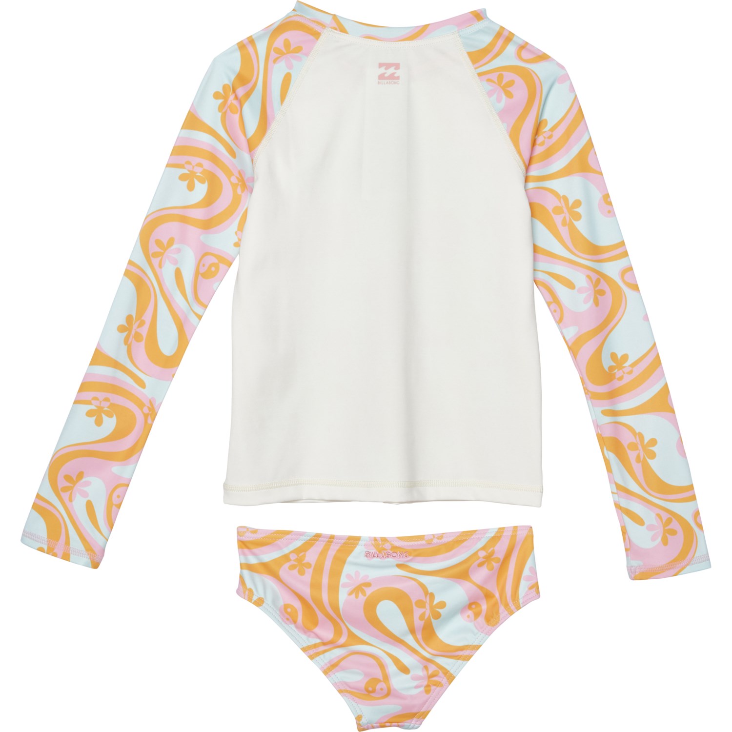 Billabong Big and Little Girls In the Groove Rash Guard and Bikini ...