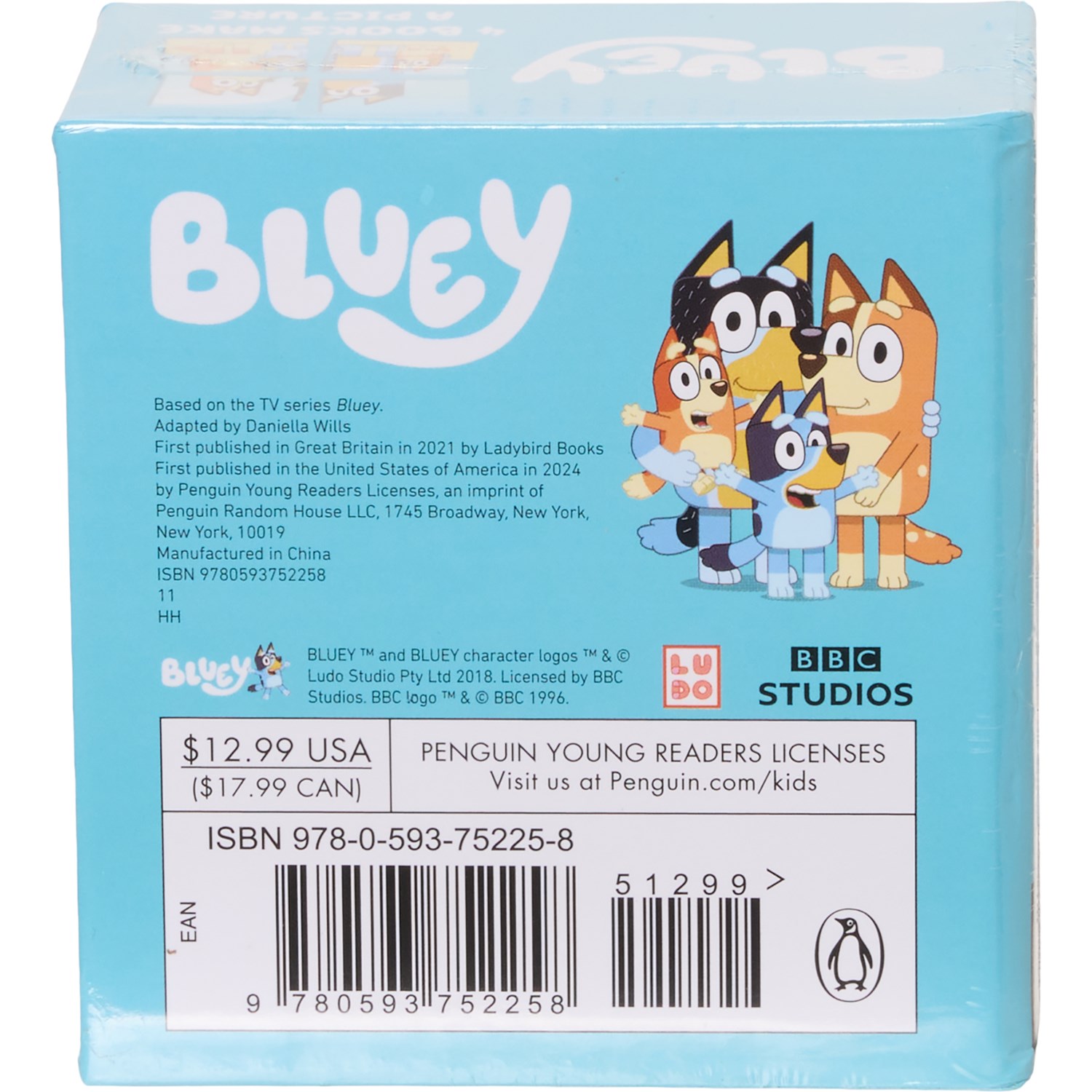 Bluey Little Library Boxed Book Set - Save 23%