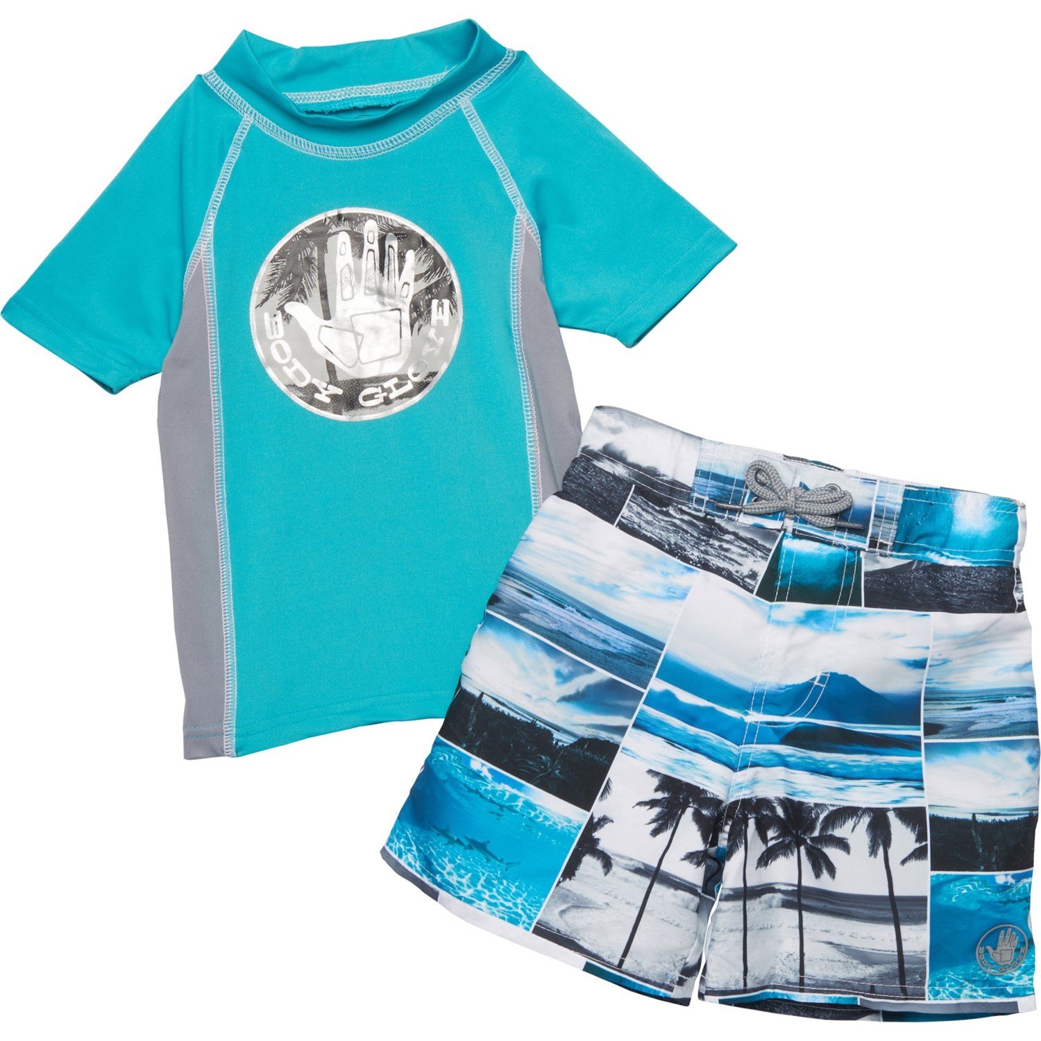 Body Glove Beach Rash Guard Set (For Toddler Boys) - Save 50%