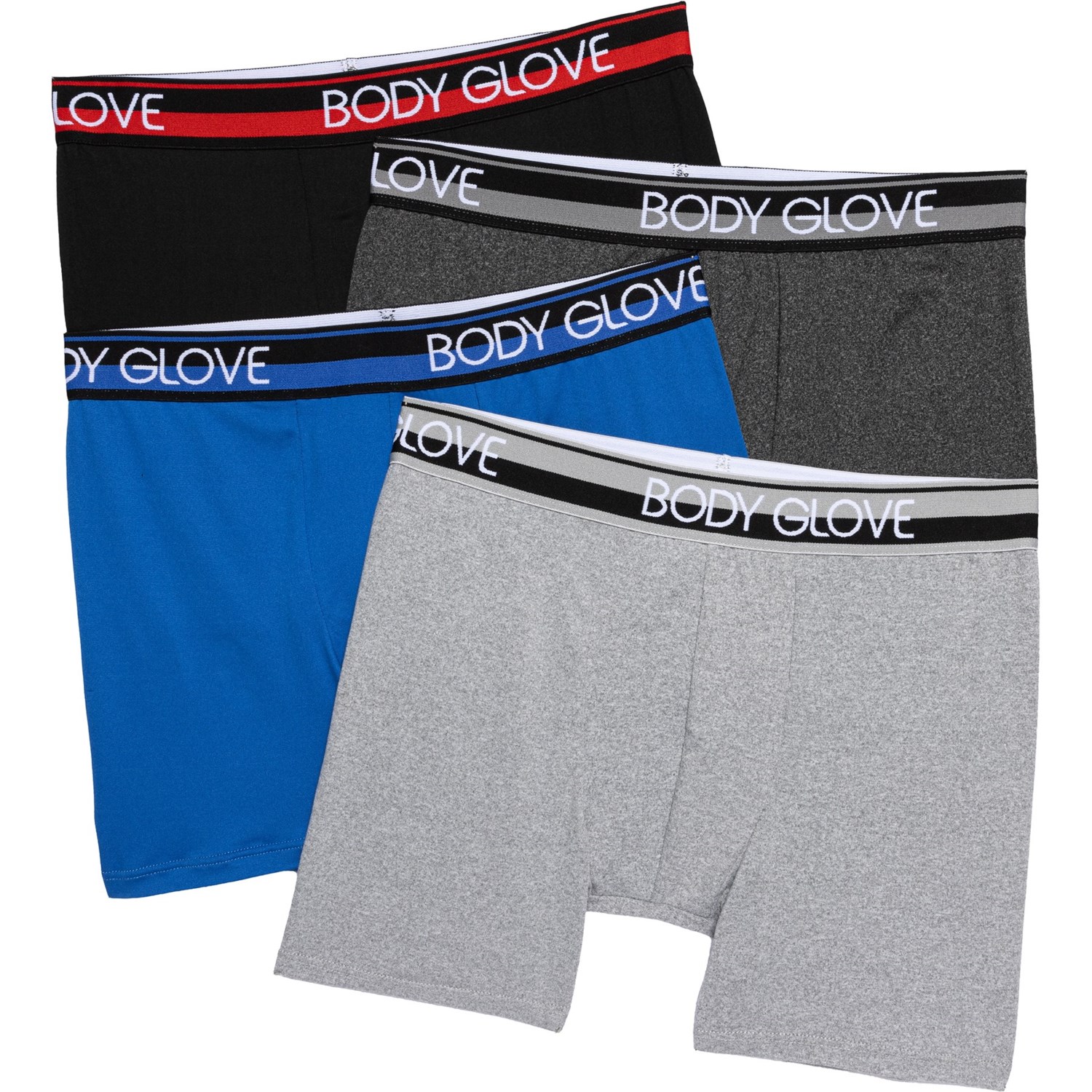 Body Glove Cotton Stretch Boxer Briefs - 4-Pack - Save 44%