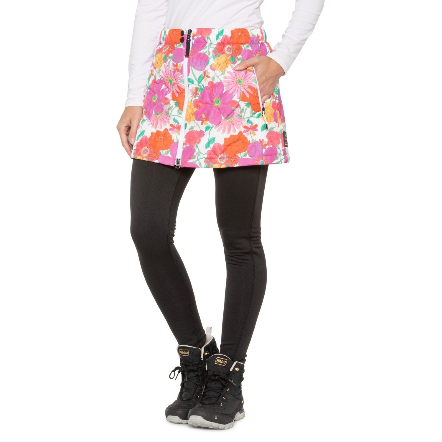 BOGNER FIRE + ICE X LOVE SHACK FANCY Begonia Quilted Ski Skirt ...