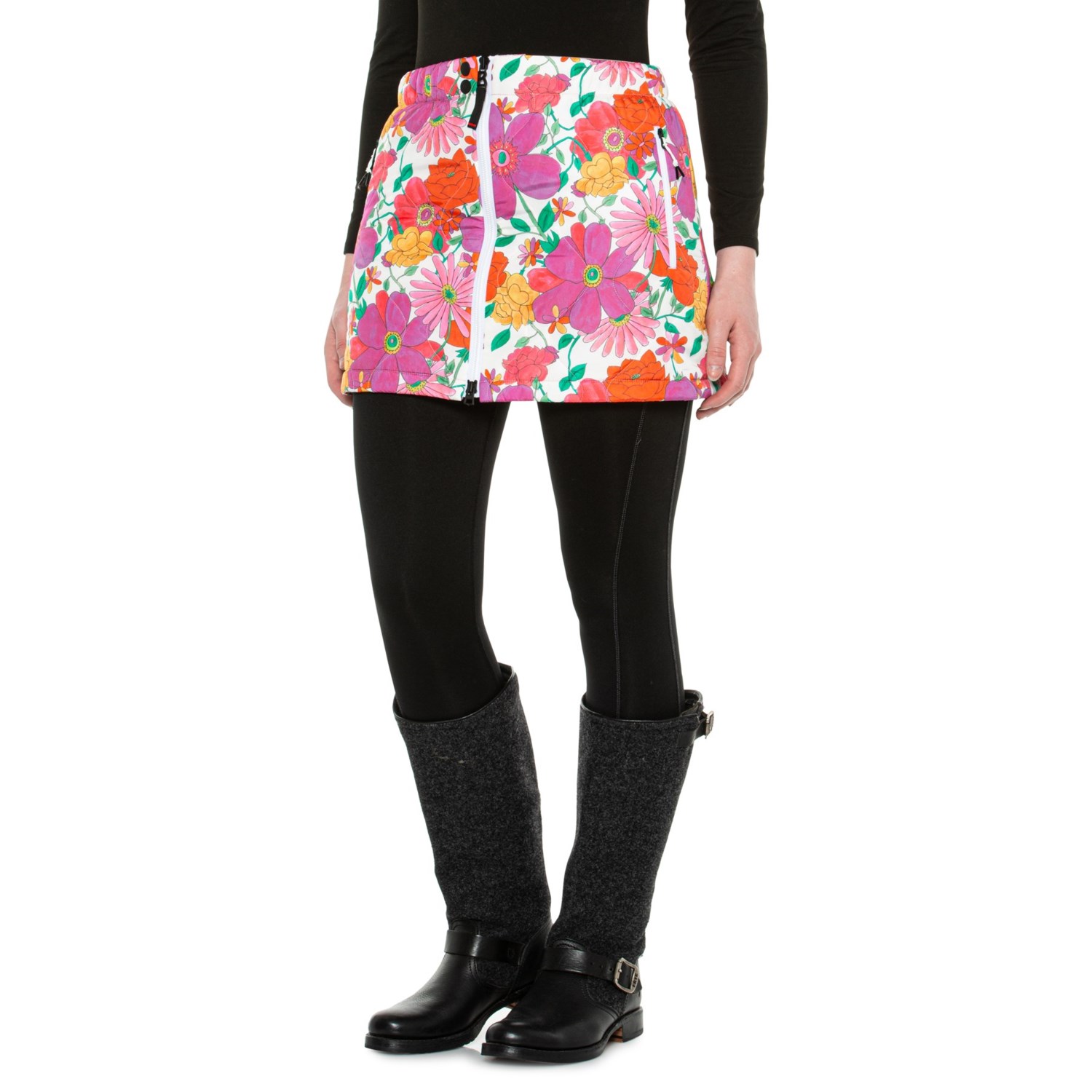 BOGNER FIRE + ICE X LOVE SHACK FANCY Begonia Quilted Ski Skirt ...
