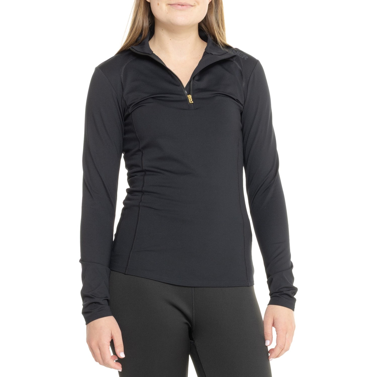 Bogner Medita1 Zip Neck Shirt - Long Sleeve - Save 41%