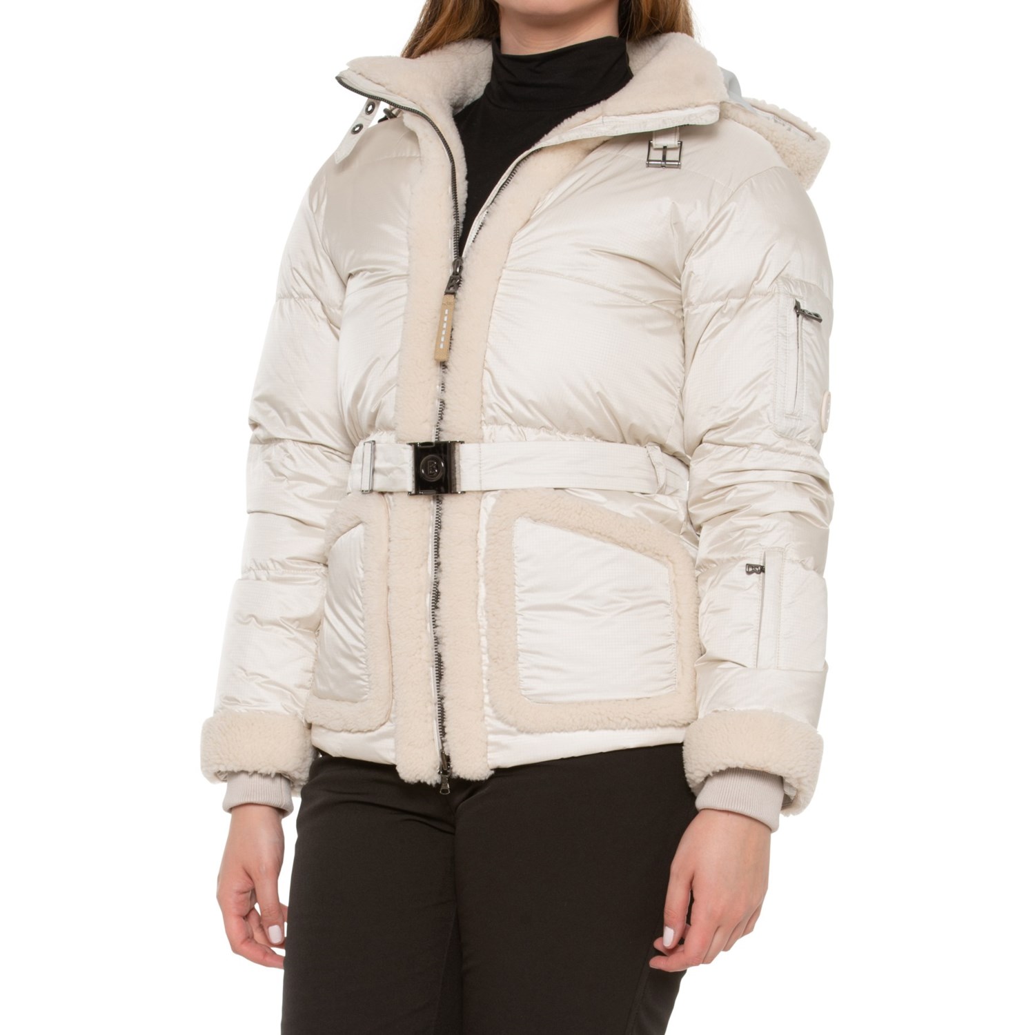 Bogner Terry-LD Shearling Down Ski Jacket - Waterproof, 750 Fill Power ...