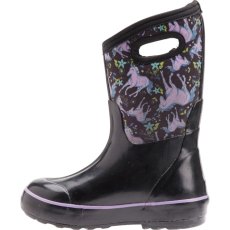 Bogs Footwear Boys Classic II Unicorn Boots - Waterproof, Insulated ...