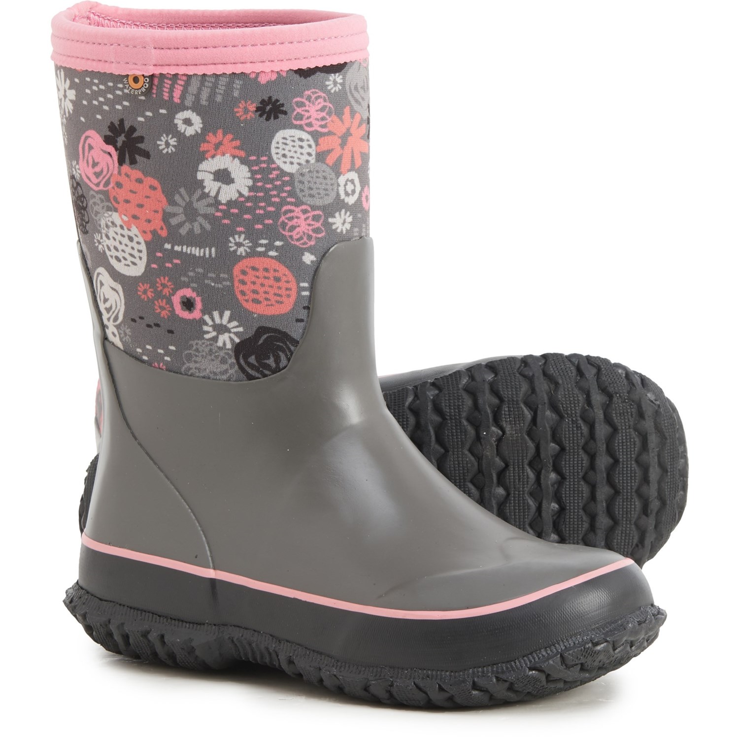 Bogs Footwear Little and Big Boys and Girls Stomper Garden Party Rain ...