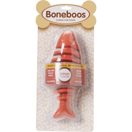 Boneboos Fish Bone Dog Toy - 6.75” - Save 33%