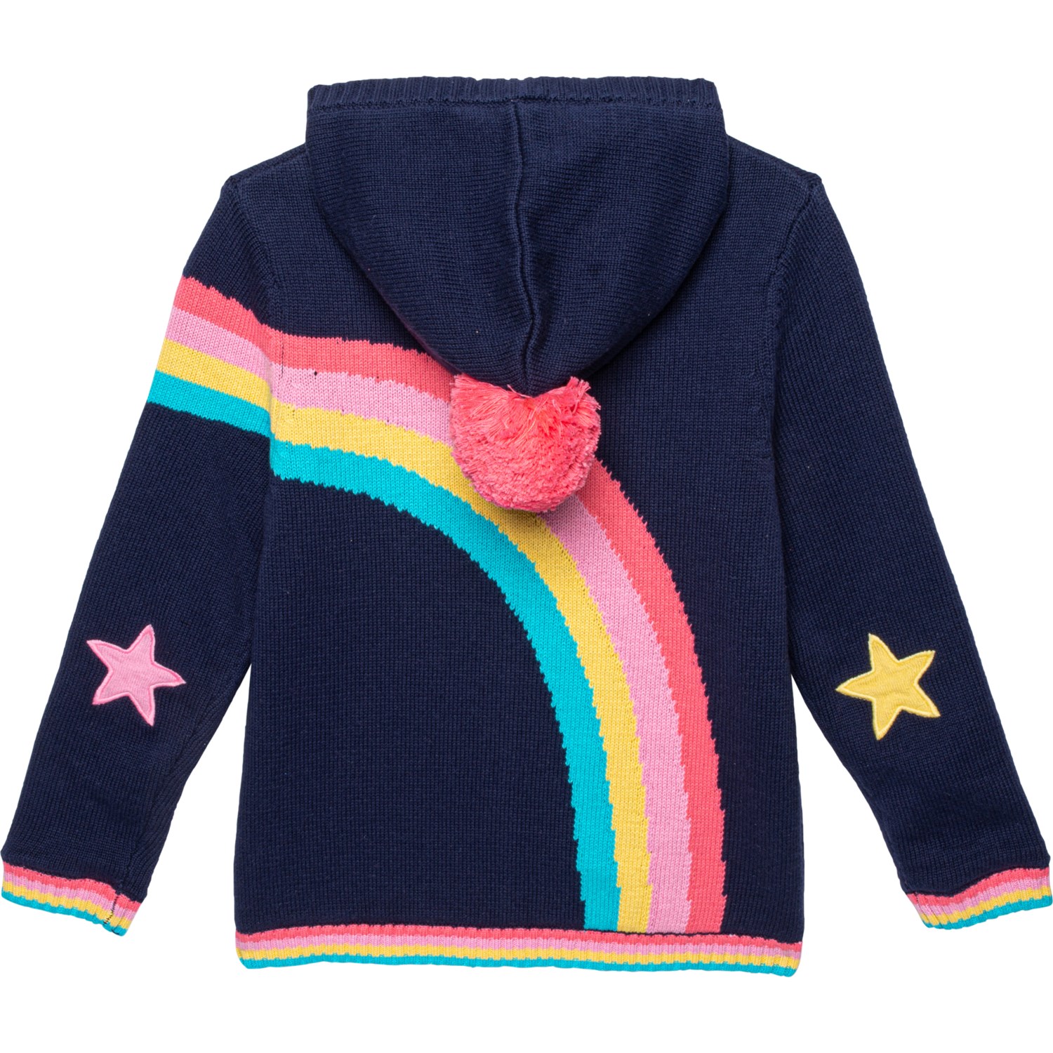 Bopster & Mimi Rainbow Hooded Peacoat (For Little Girls) - Save 58%