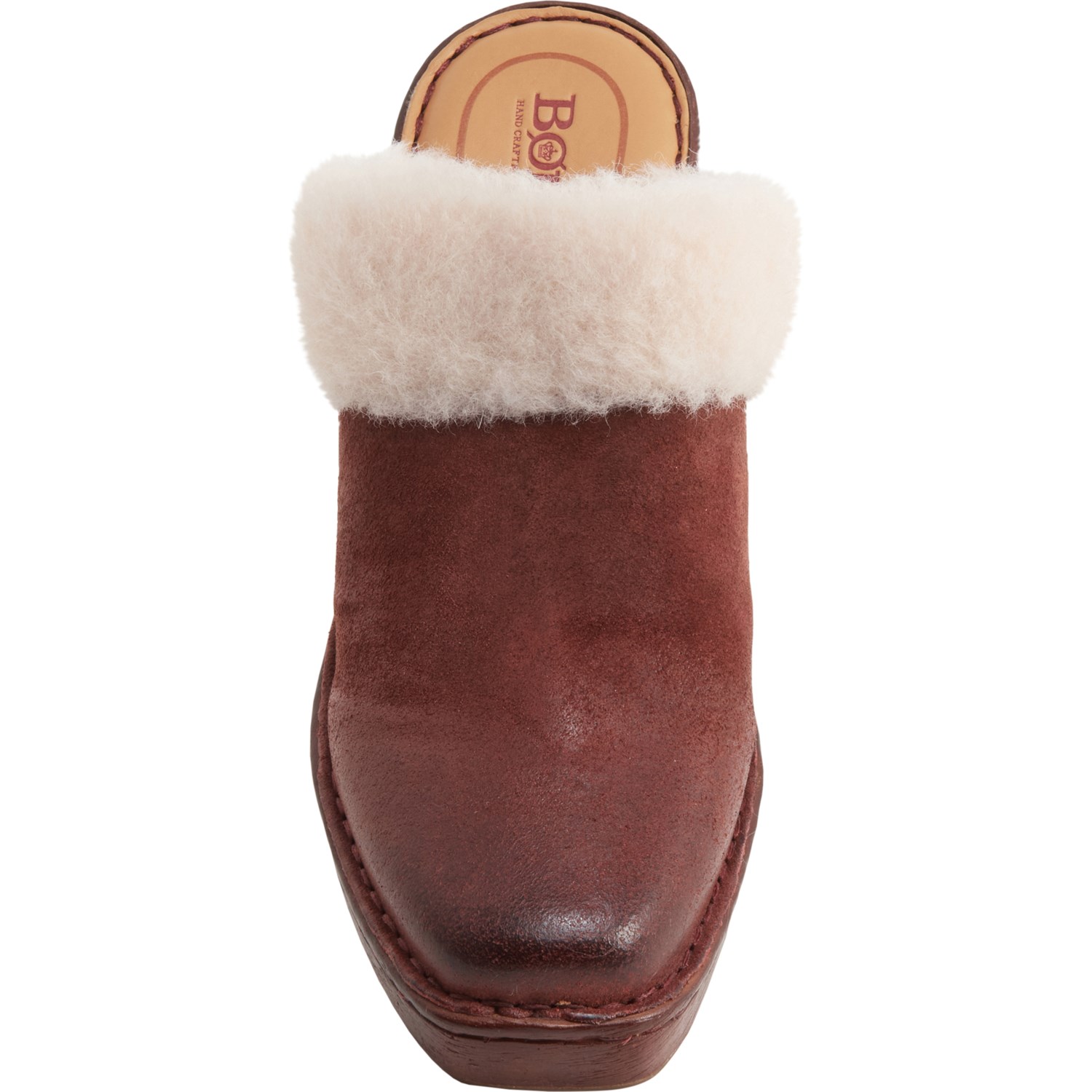 Born Hope Shearling-Lined Heeled Clogs (For Women) - Save 63%