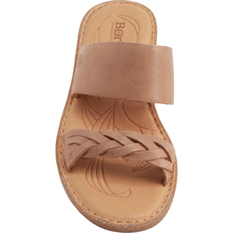Born Morena Slide Sandals Leather (For Women) - Save 40%