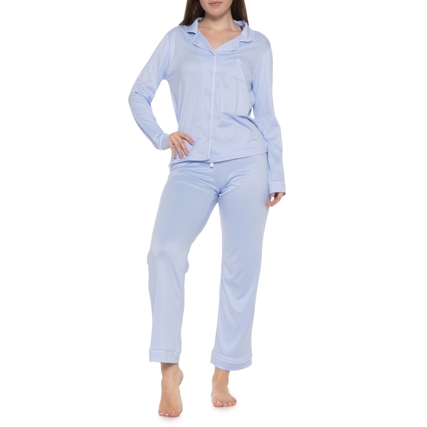 Born Notch Collar Pajamas - Long Sleeve - Save 47%